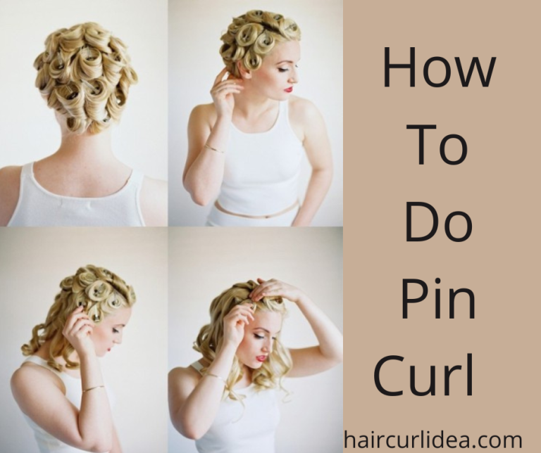 How to Do Pin Curls 9 Steps - Hair Curl Idea